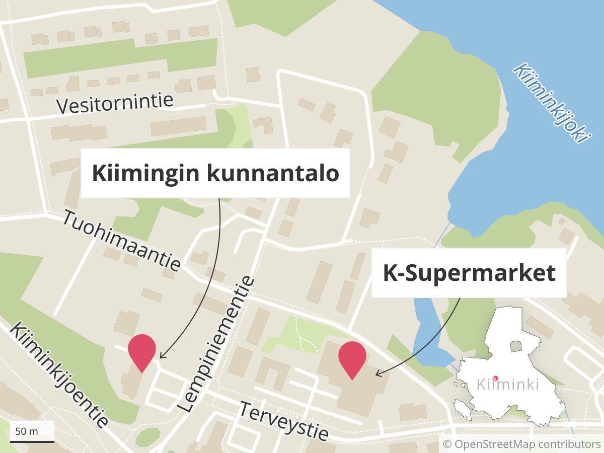 Kesko suunnittelee Kiimingin kunnantalon alueelle uutta, nykyistä ...